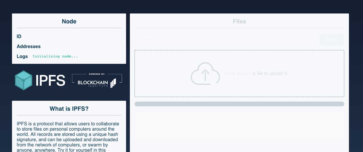 IPFS in the Browser | weteachblockchain.org